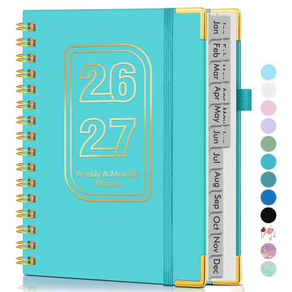 ・【2026-2027 Planner Overview】 2026 planner offers planning time of up to 18 months, allowing you to plan your life, work...