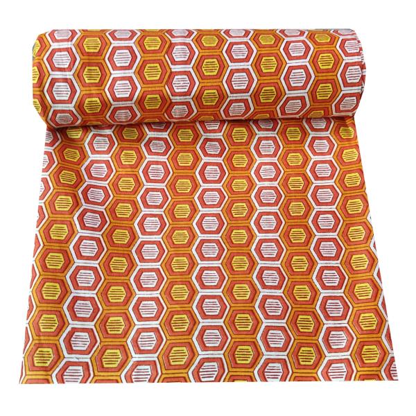 ・TRADITIONAL DESIGN: Authentic Sanganeri block printed fabric featuring vibrant color and Hand Block Printed using Artis...