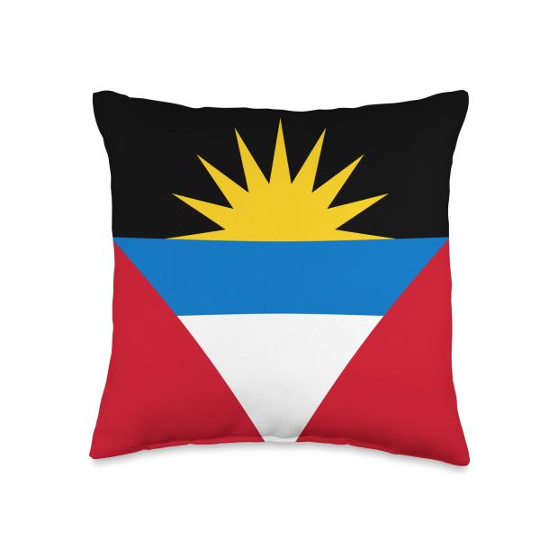 ・This is the banner of the Caribbean island country of Antigua and Barbuda located in the West Indies・St. John's, Codrin...