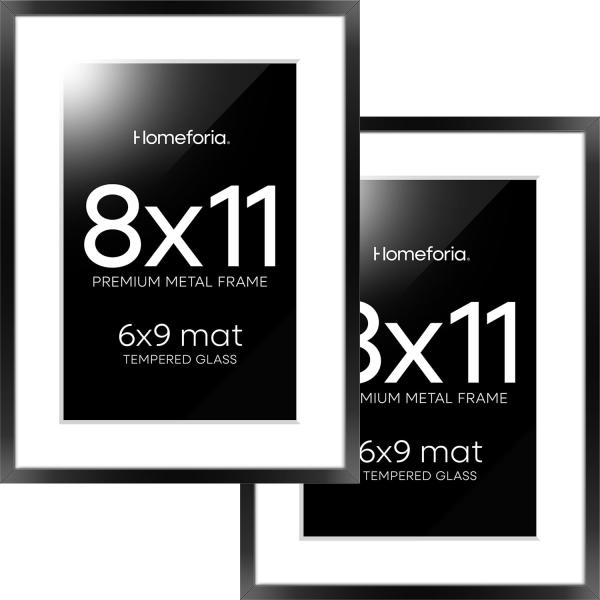 ・MATTE BLACK. CLEAN AND MODERN. Defined by sharp edges and a smooth matte finish, this black aluminum frame suits contem...