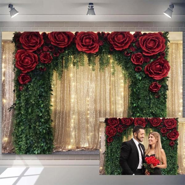 ・Size: 8 x 6ft (2.5m width x 1.8m height).・Material : 100% Polyester Fabric. Compared to vinyl backdrop, our polyester b...