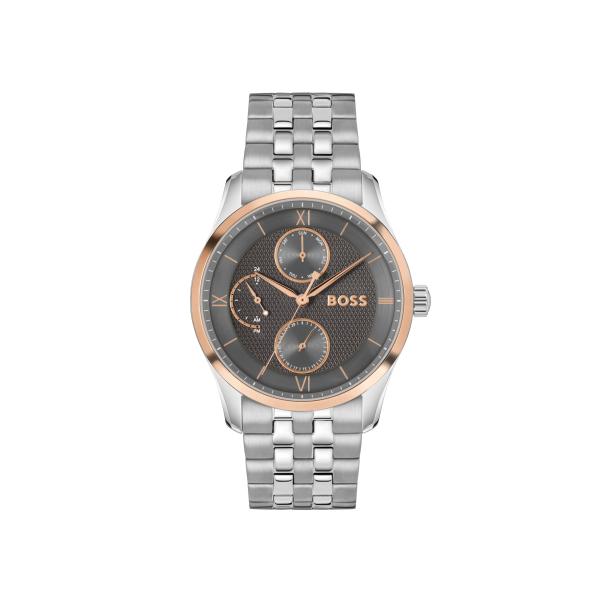 ・Principle Master evolves a classic with refined depth. A multi-eye calendar dial enriches its balanced silhouette, craf...