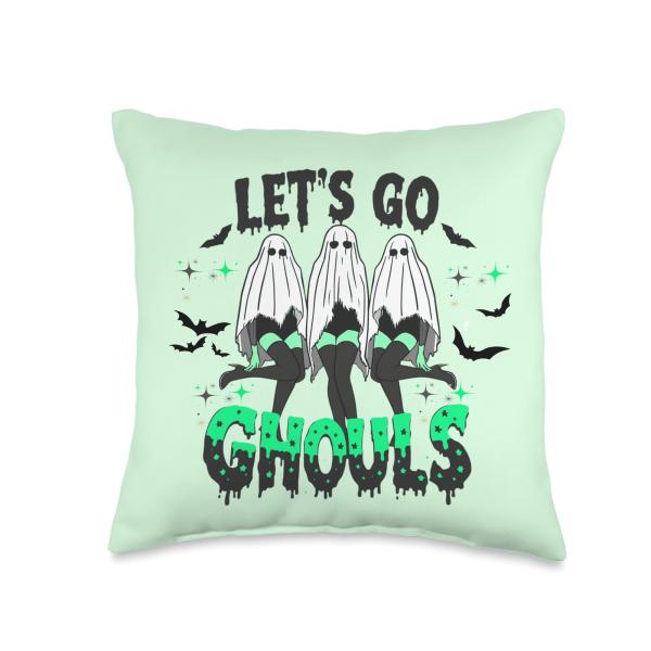 ・Step into spooky season with this stylish Ghouls women design, featuring a playful group of ghosts ready for fun. Perfe...