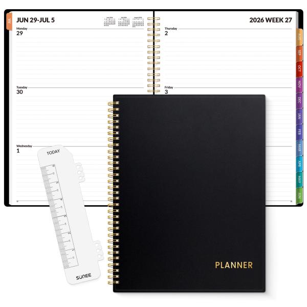 ・Plan Ahead 2026-2027: This academic planner 2026-2027 runs from July 2026 to June 2027, with extra monthly pages for Ma...