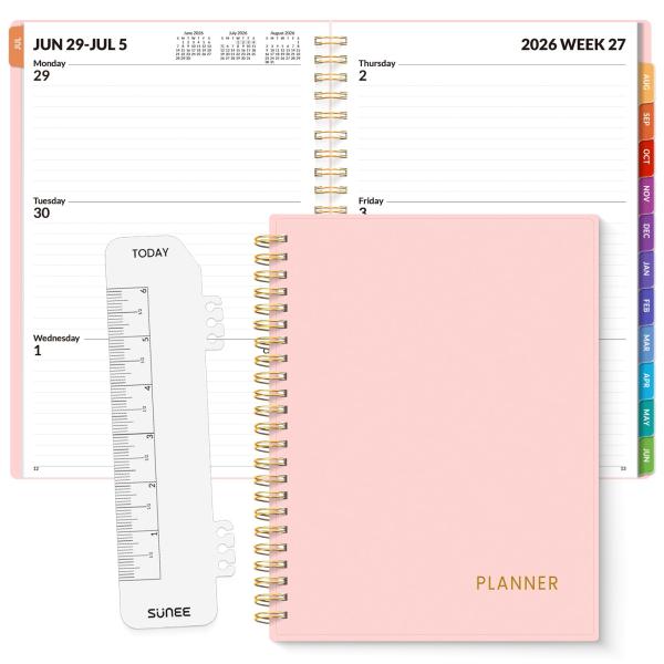 ・Plan Ahead 2026-2027: This academic planner 2026-2027 runs from July 2026 to June 2027, with extra monthly pages for Ma...