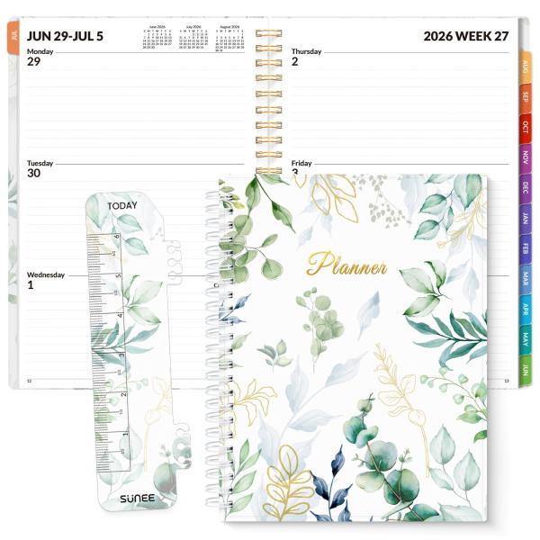 ・Plan Ahead 2026-2027: This academic planner 2026-2027 runs from July 2026 to June 2027, with extra monthly pages for Ma...