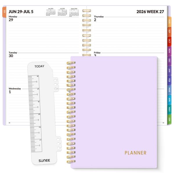 ・Plan Ahead 2026-2027: This academic planner 2026-2027 runs from July 2026 to June 2027, with extra monthly pages for Ma...