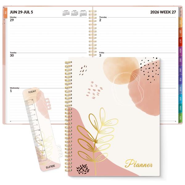 ・Plan Ahead 2026-2027: This academic planner 2026-2027 runs from July 2026 to June 2027, with extra monthly pages for Ma...