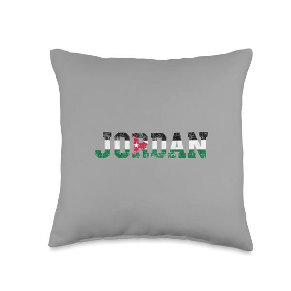 ・Celebrate the beautiful country of Jordan with this bold distressed design featuring the colors of the Jordanian flag,D...