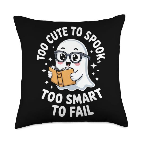 ・Created for students, teachers, and book lovers who live for spooky season, you rep a cute glasses ghost reading a book...