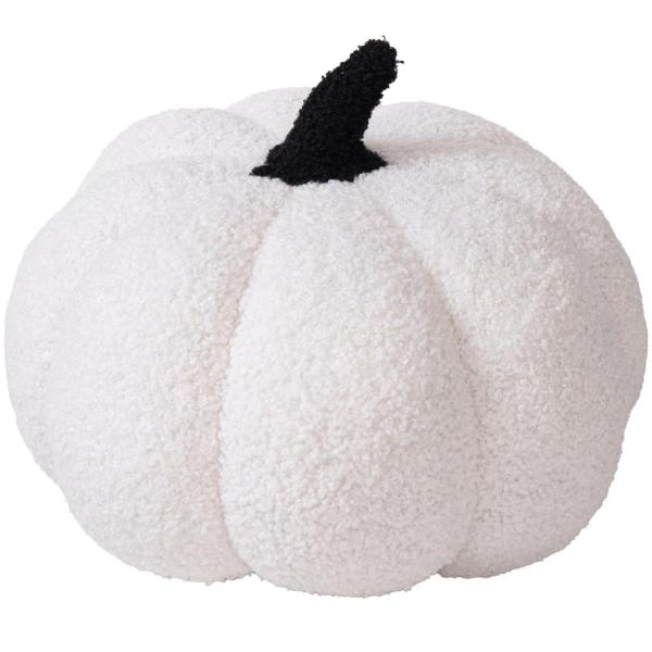 ・【SKIN-FRIENDLY FABRIC】The pumpkin pillow is made of soft short plush and filled with pp cotton. Comfortable to the , so...