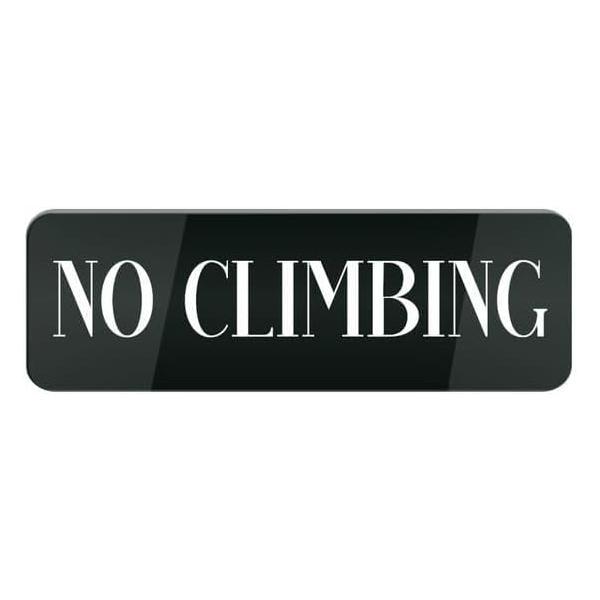 ・High Visibility ＆ Readability：With a high-contrast black-and-white design and a perfect 9 x 3-inch size, the large, bol...