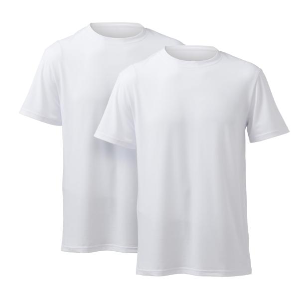 ・INCLUDES - 2 T-Shirts in White・PERSONALIZED APPAREL - Add vibrant, permanent original artwork, text, and designs to you...
