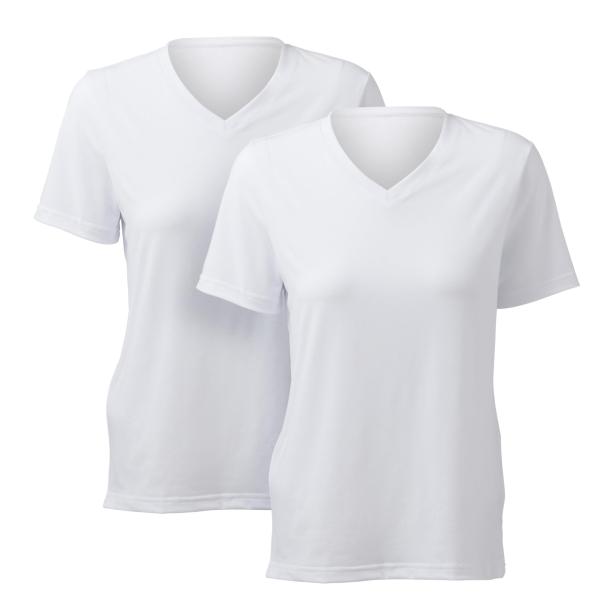 ・INCLUDES - 2 T-Shirts in White・PERSONALIZED APPAREL - Add vibrant, permanent original artwork, text, and designs to you...