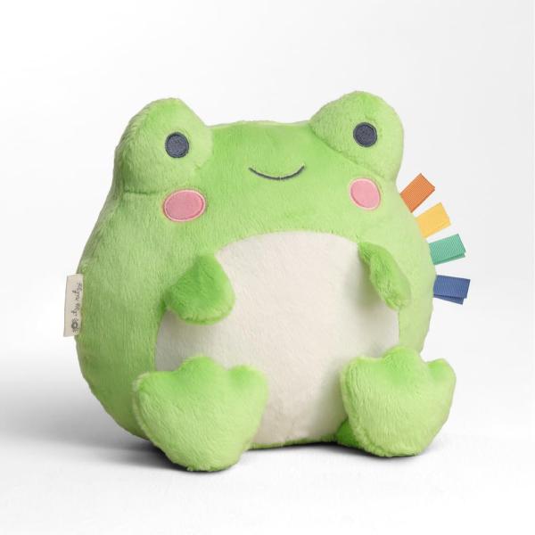 ・ADORABLE PLUSH FROG TOY - This plush toy is crafted from ultra-soft minky fabric, making it the perfect cuddly companio...