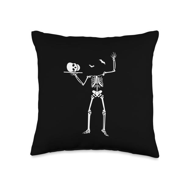 ・Spot ＆ Tiger has designed for you a spooky, standing Skelton body that is holding his own skull on a platter・Say Happy ...