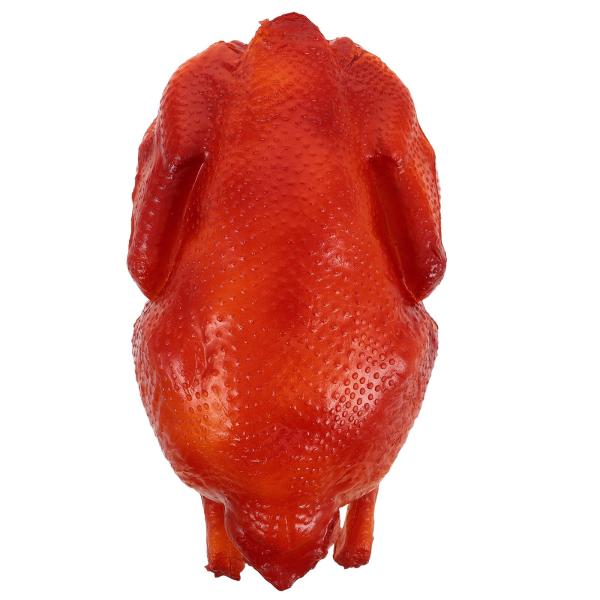 ・比類のないリアリズム:この本物そっくりのローストチキンモデルは、複雑なディテールを誇り、焼きたての七面鳥の金色のサクサクした皮と質感を大きく再現しています。 非常にリアルなデザインは、キッチンやお祝いのイベントで、本物で食欲をそそる料理の...