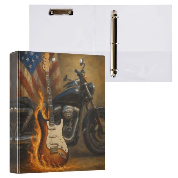 ・Waterproof and Wipe-Clean: Crafted for durability, this Binder's PVC exterior protects against water and is easy to cle...