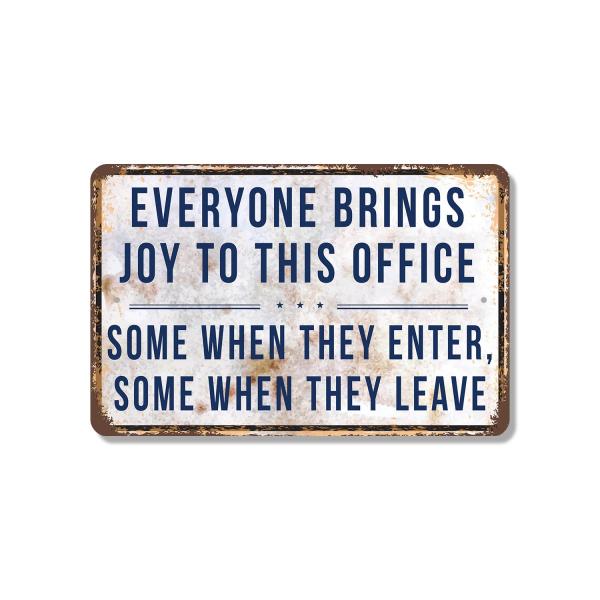 ・PREMIUM QUALITY: This 8 inch x 12 inch sign is made with UV-protected plastic, perfect for inside, outside, or somewher...