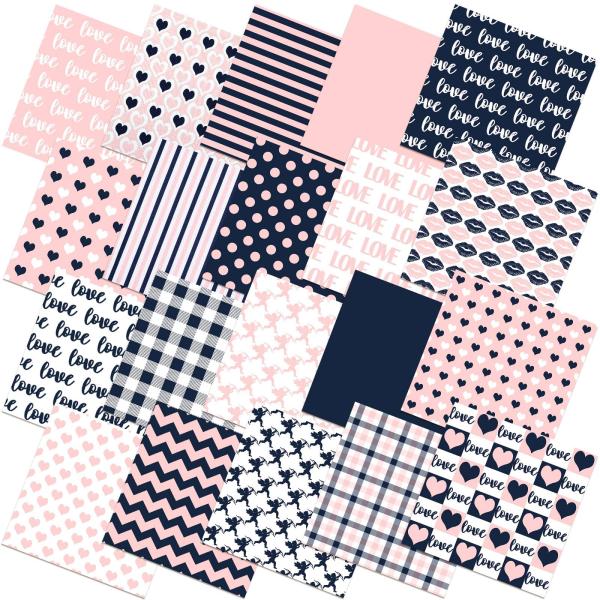 ・Carnival Theme: impart life to your creations with our valentines' fabric; The sewing fabric is printed with 20 differe...