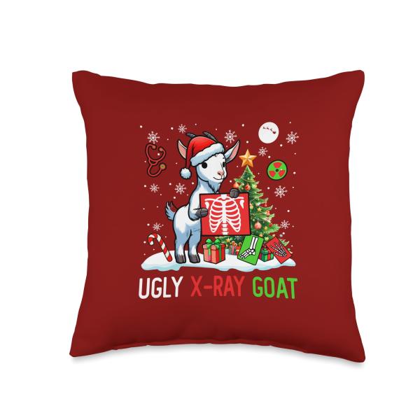 ・This Ugly X-ray Goat Farmer Christmas Skeleton X-ray Photograph costume is for dad, mom, grandma, grandpa, uncle, aunt,...