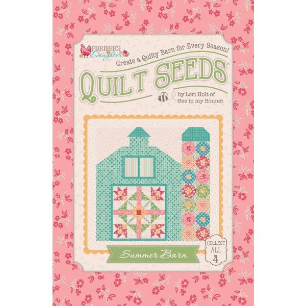 ・Farmer's Daughter Quilt Seeds：4種類のユニークなバーンキルトブロックパターンシリーズ\n・各シードパケットに1ブロック分の作り方説明書入り（布地は別途ご用意ください）\n・各パケットに紙パターン入り、別途テン...