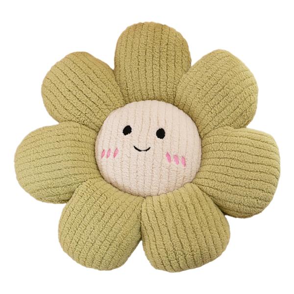 ・【Premium Material】This Daisy decorative throw pillows are made of high imitation rabbit fur cover and PP cotton to fill...