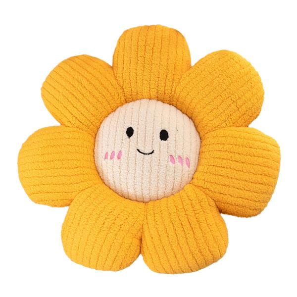 ・【Premium Material】This Daisy decorative throw pillows are made of high imitation rabbit fur cover and PP cotton to fill...