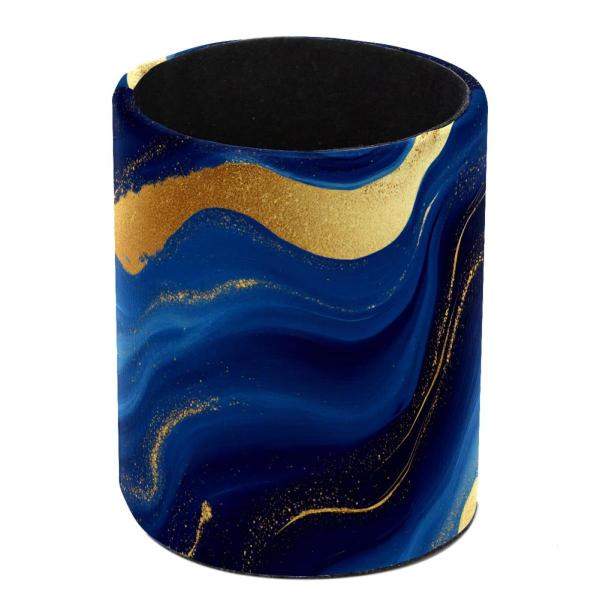 ・Sturdy and Stable: The surface of the pen holder is made of PVC leather, and the interior and bottom are made of soft f...