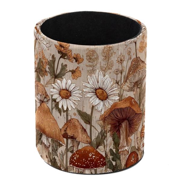 ・Sturdy and Stable: The surface of the pen holder is made of PVC leather, and the interior and bottom are made of soft f...