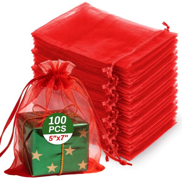 ・Clear Gift Bags:Sukh organza bag is made of transparent organza, which is easy to identify the products in the bag. In ...