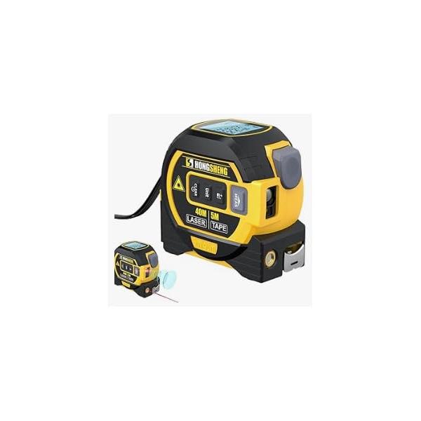 ・【With Data Storage】This tools tape measure has various kinds of measurement functions including single/continuous measu...