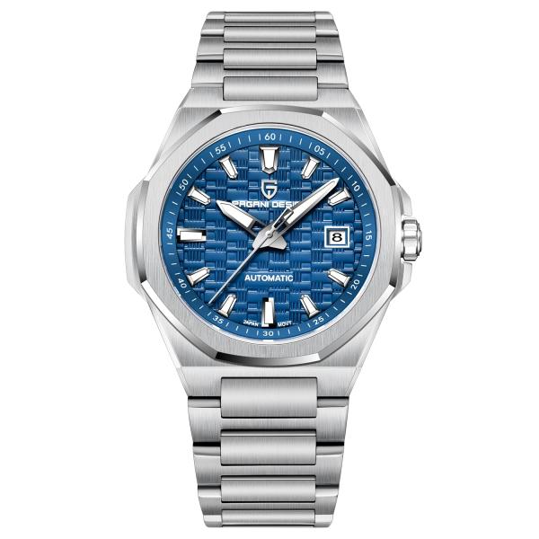・JAPAN AUTOMATIC MOVEMENT: Features the reliable Miyota 8215 self-winding mechanical movement. No battery is needed; it'...