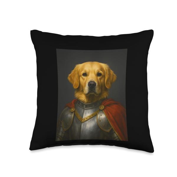 ・Perfect for dog lovers and fantasy fans who admire courage and loyalty. This noble golden pup dressed as a brave knight...