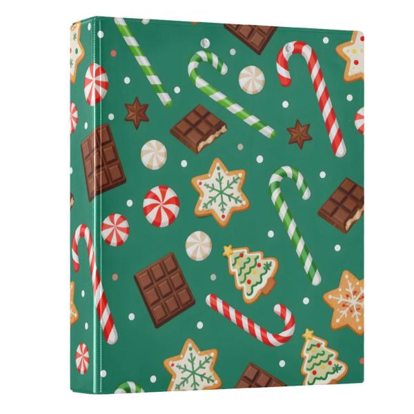 ・【3 Ring Binder with Clipboard Size】 12.4 x 10.63 x 2.36 inches/31.5 x 27 x 6 cm, design with 3-label pocket, suitable f...