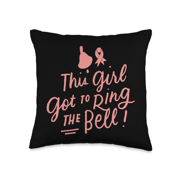 ・Breast Cancer Awareness Products, Get this fun "This Girl Got to Ring the Bell", Perfect for chemo graduation or Octobe...