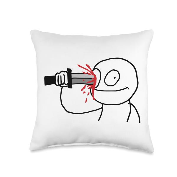 ・This funny design shows a sketched meme face that looks like it was ripped straight from a sketchbook - raw, loose, imp...