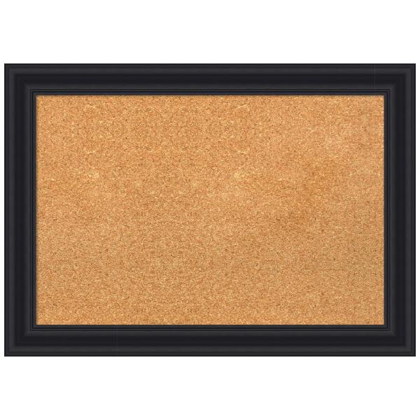 ・DIMENSIONS: The overall size of this framed cork board measures 28 in. x 20 in., including the frame. Its functional co...