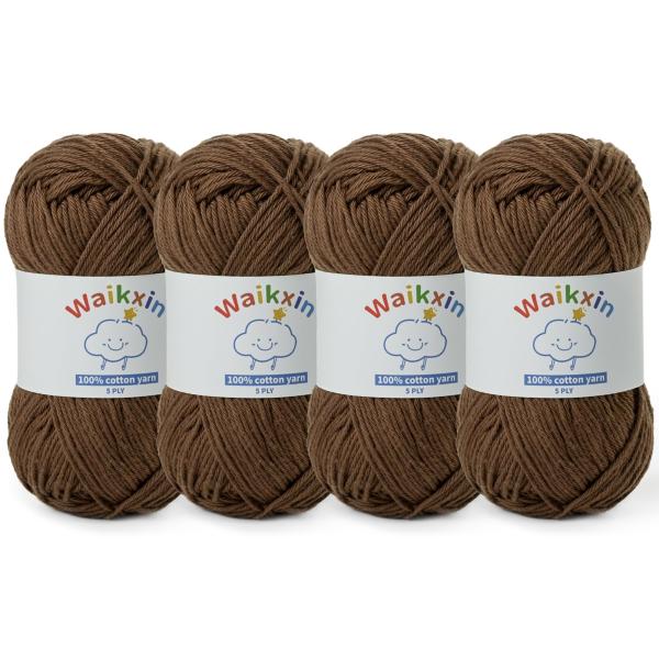 ・Premium Cotton Yarn：This crochet cotton yarn is made from 100% pure natural cotton using a tightly spun yarn technique....