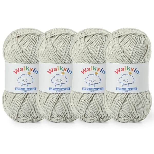 ・Premium Cotton Yarn：This crochet cotton yarn is made from 100% pure natural cotton using a tightly spun yarn technique....