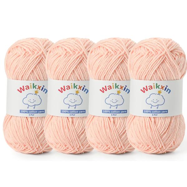 ・Premium Cotton Yarn：This crochet cotton yarn is made from 100% pure natural cotton using a tightly spun yarn technique....