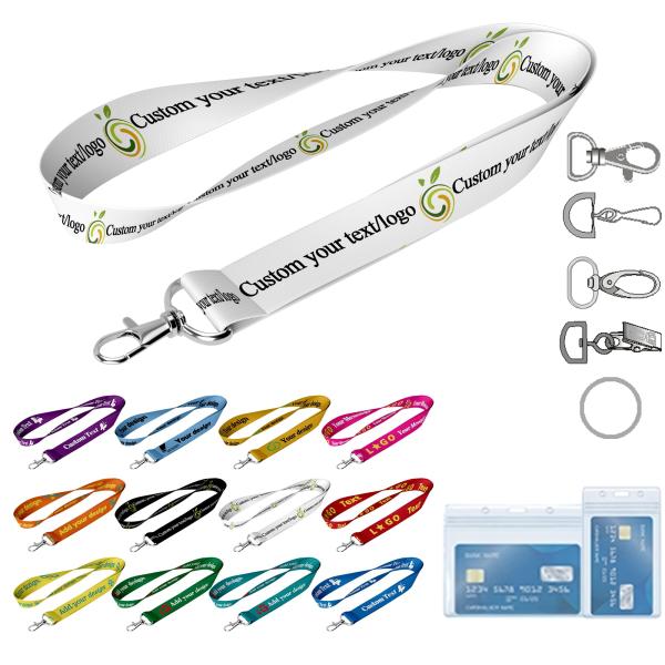 ・HOE TO CUSTOMIZE PERSONALITY LANYARD: Click "Customize Now", you can choose the color, width, number of lanyards, perso...
