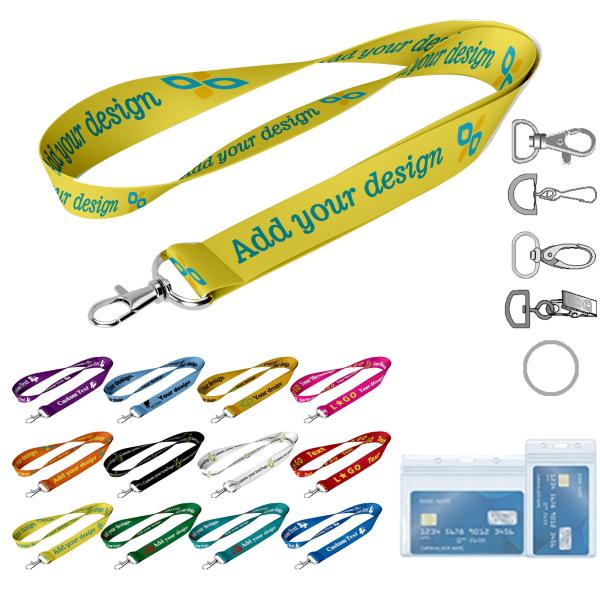 ・HOE TO CUSTOMIZE PERSONALITY LANYARD: Click "Customize Now", you can choose the color, width, number of lanyards, perso...