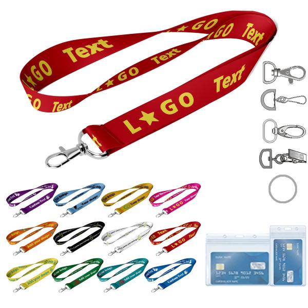 ・HOE TO CUSTOMIZE PERSONALITY LANYARD: Click "Customize Now", you can choose the color, width, number of lanyards, perso...