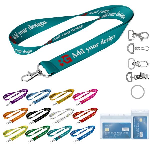 ・HOE TO CUSTOMIZE PERSONALITY LANYARD: Click "Customize Now", you can choose the color, width, number of lanyards, perso...