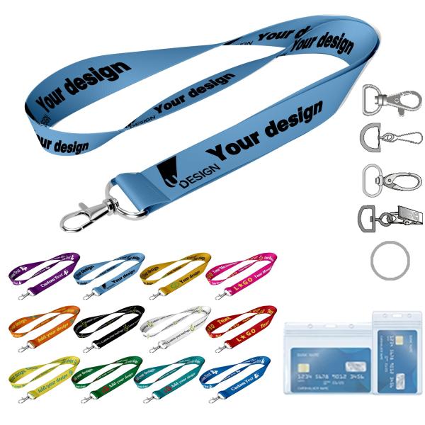 ・HOE TO CUSTOMIZE PERSONALITY LANYARD: Click "Customize Now", you can choose the color, width, number of lanyards, perso...