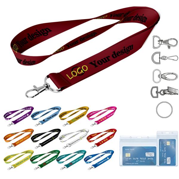 ・HOE TO CUSTOMIZE PERSONALITY LANYARD: Click "Customize Now", you can choose the color, width, number of lanyards, perso...