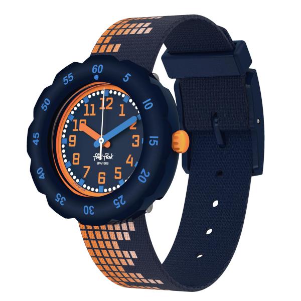 ・Showtime Collection・BPA FREE - A safe watch for kids.・SHOCK RESISTANT - The Swiss made watch movement is safely housed ...