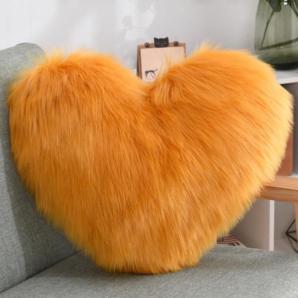 ・This throw pillow is made of soft faux plush and filled with fluffy natural fiber,which features a unique creative desi...