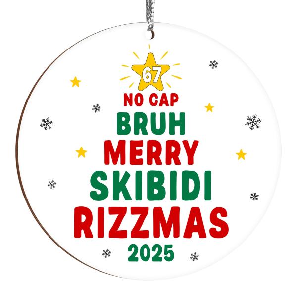 ・Perfect Gift for Teens - Celebrate the holidays with the 67 Christmas Ornament - a funny Christmas ornament and trendy ...